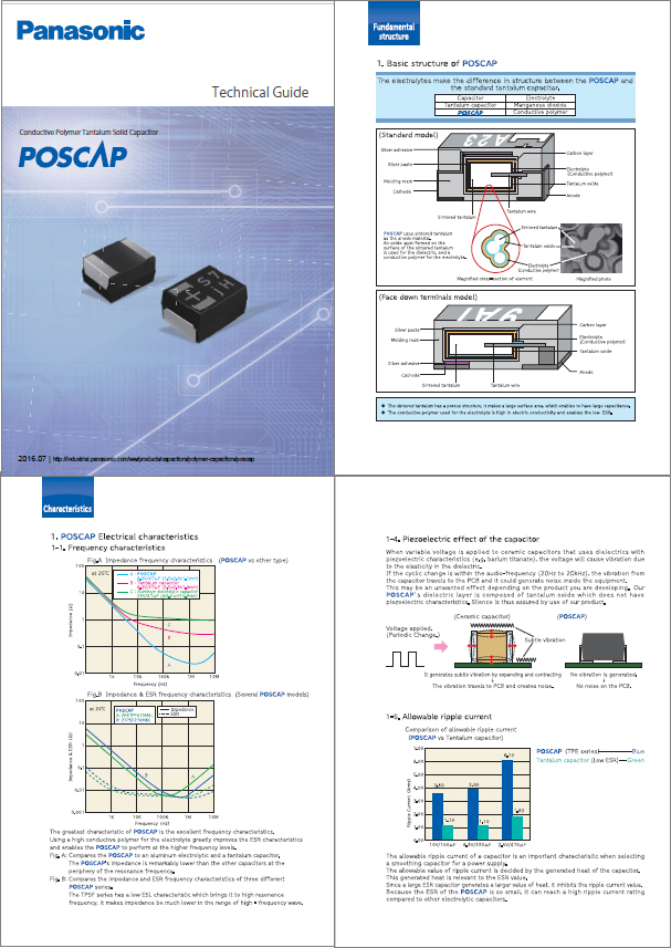 POSCAP 技术指南 - 元器件産品及解決方案 - Panasonic